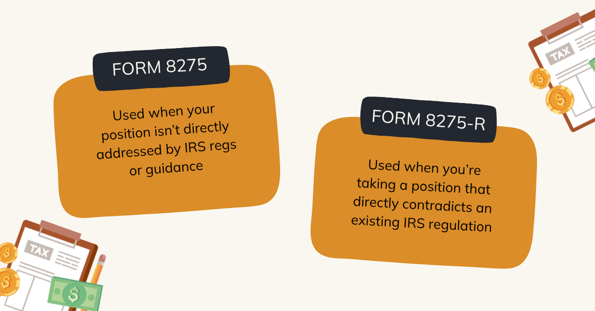 Form 8275: Take defensible tax positions without risking penalties ...